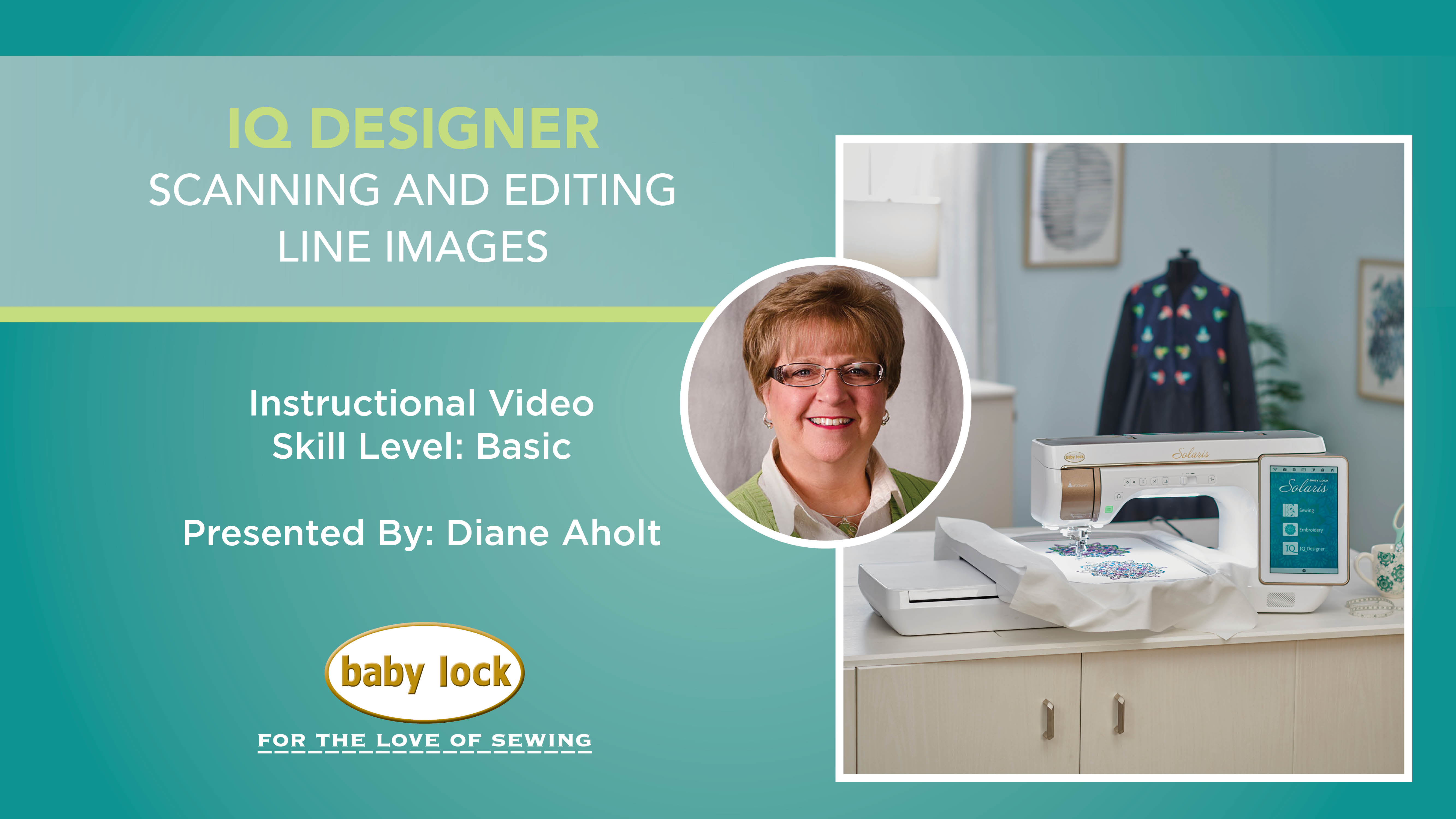 IQ Designer - Scanning and Editing Line Images - Solaris