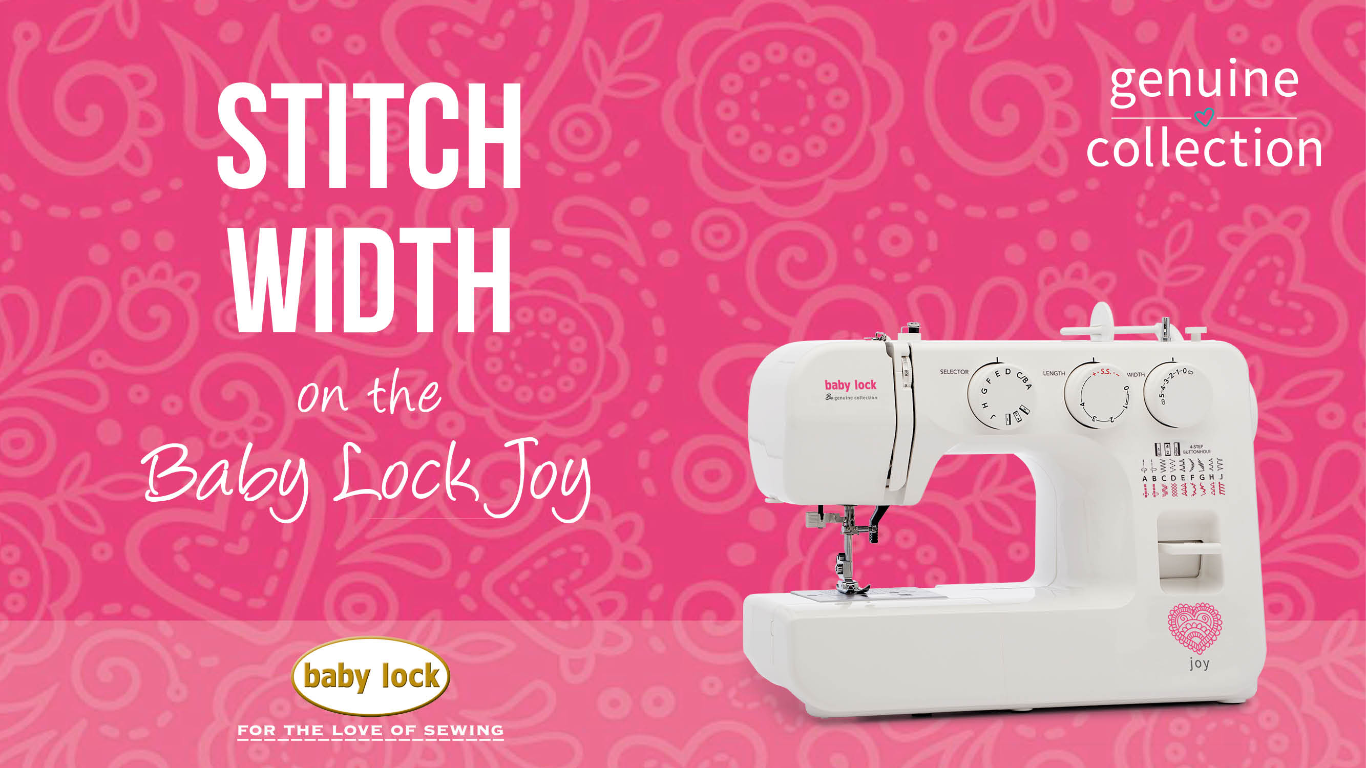 Joy - Stitch Width