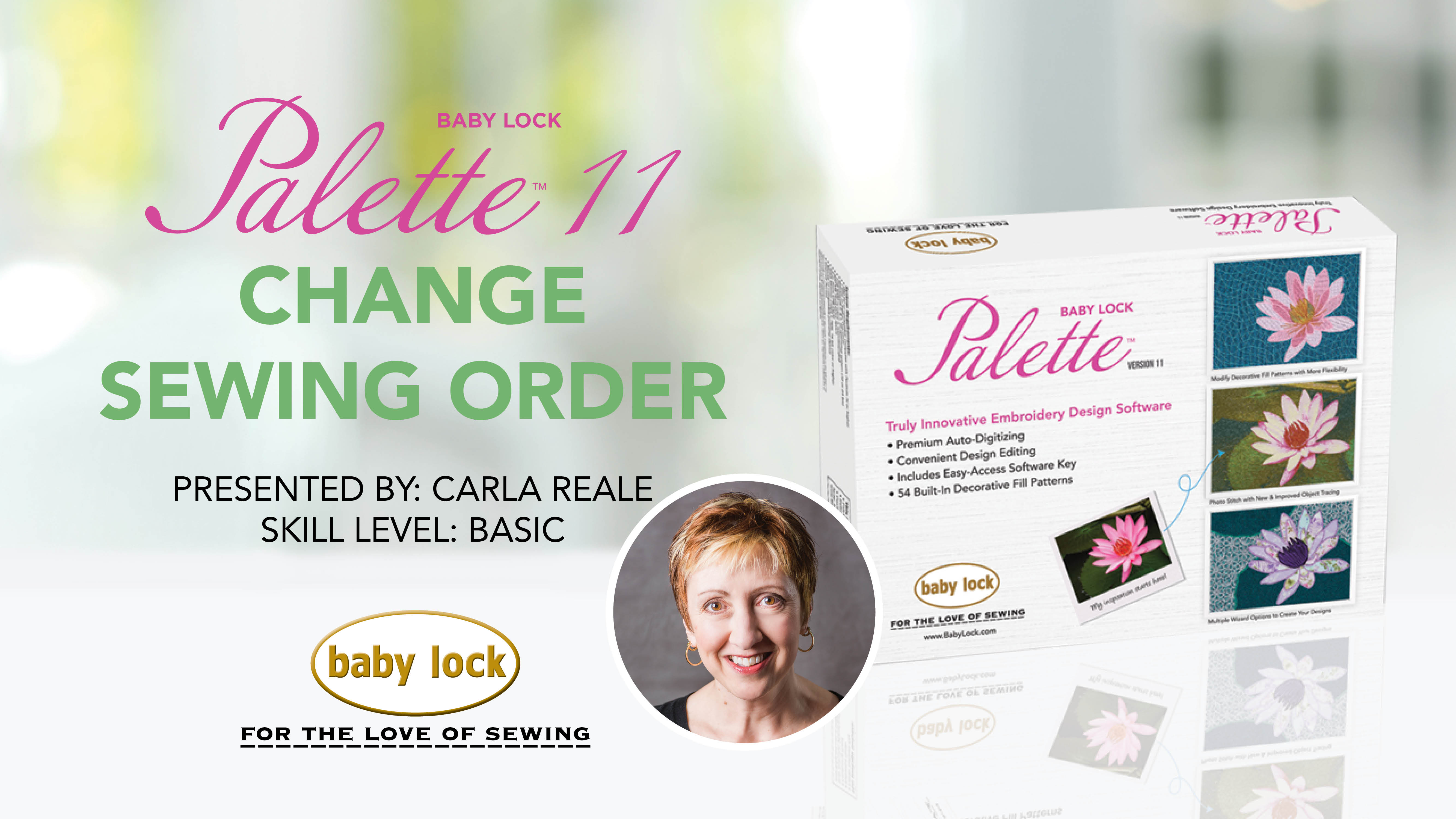 Palette 11 Change Sewing Order