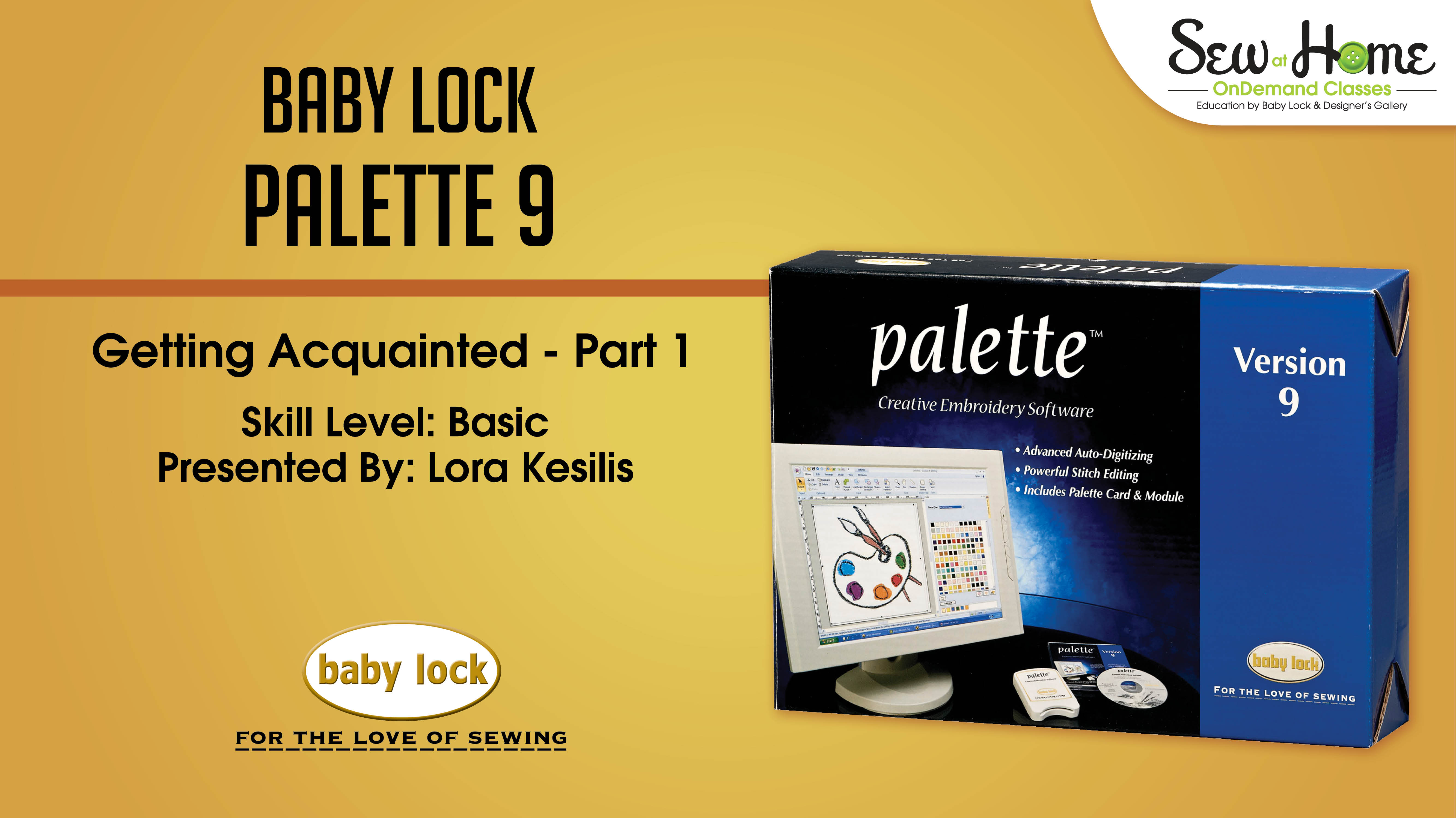 Palette 9-Getting Acquainted Part 1