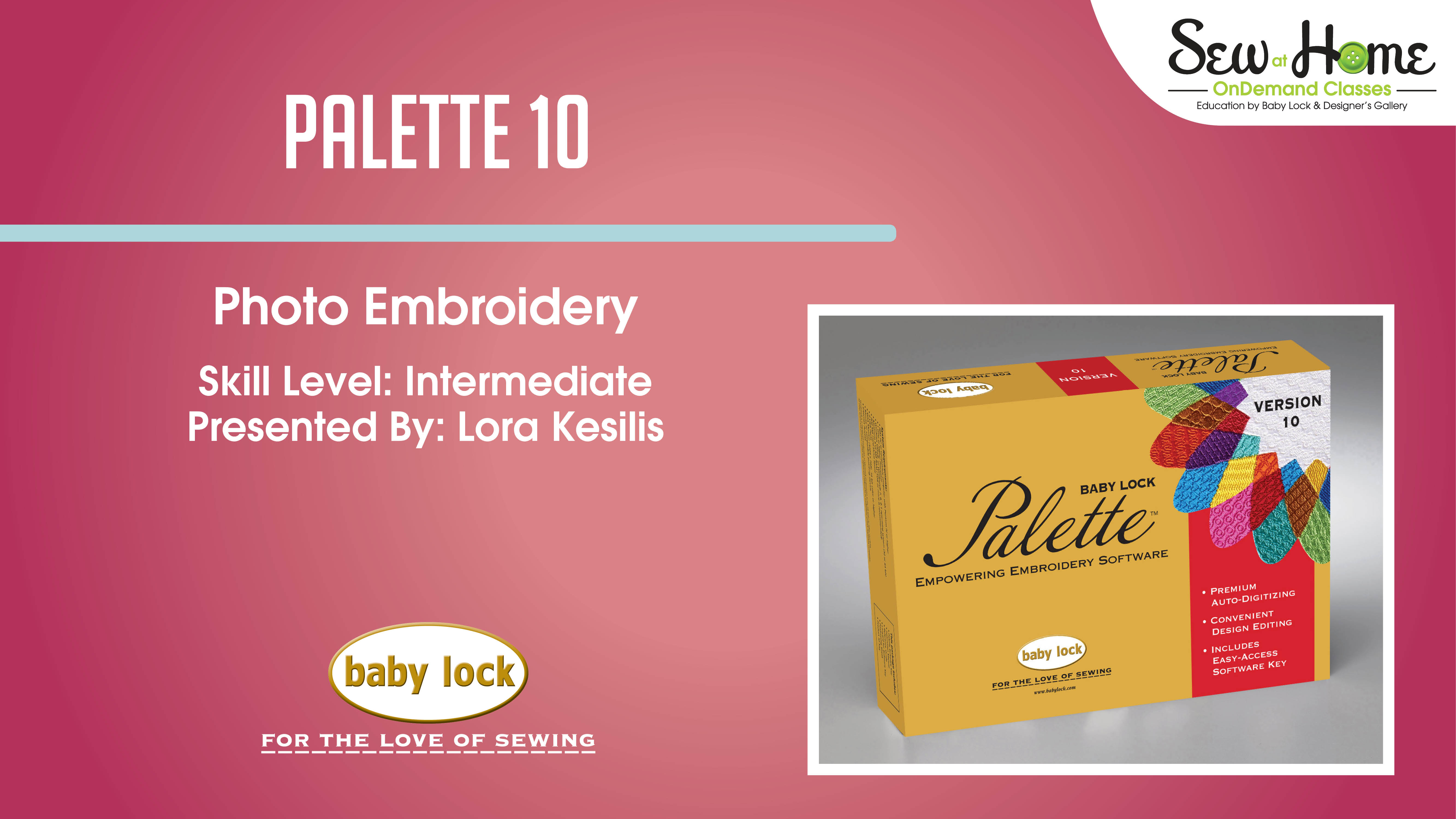 Palette 10-Photo Embroidery