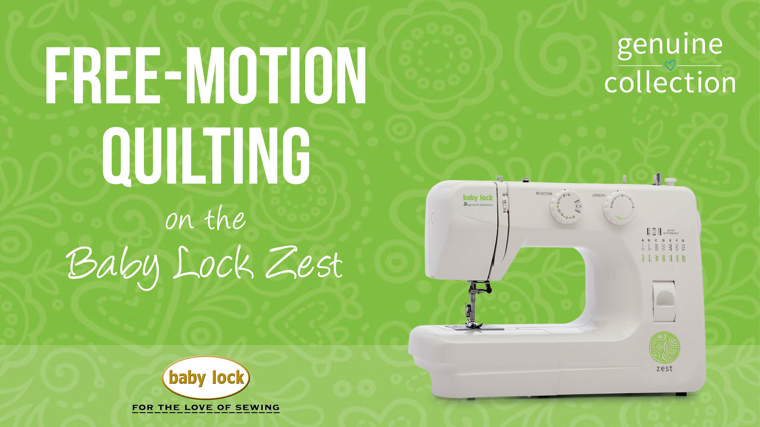 Zest - Free Motion Quilting