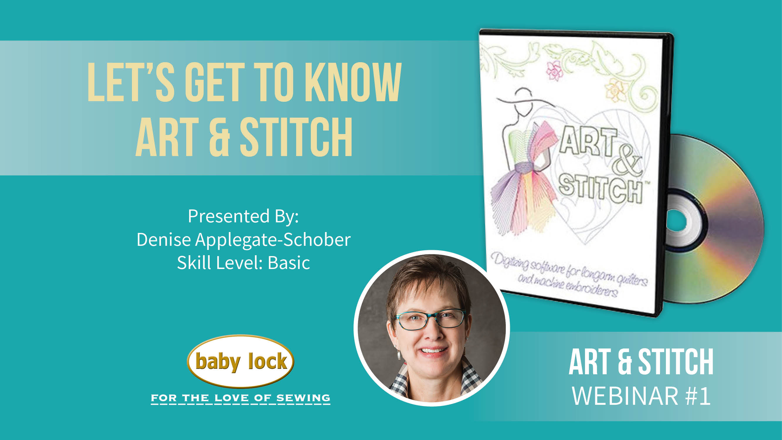 Art & Stitch Webinar: Let's Get to Know Art and Stitch