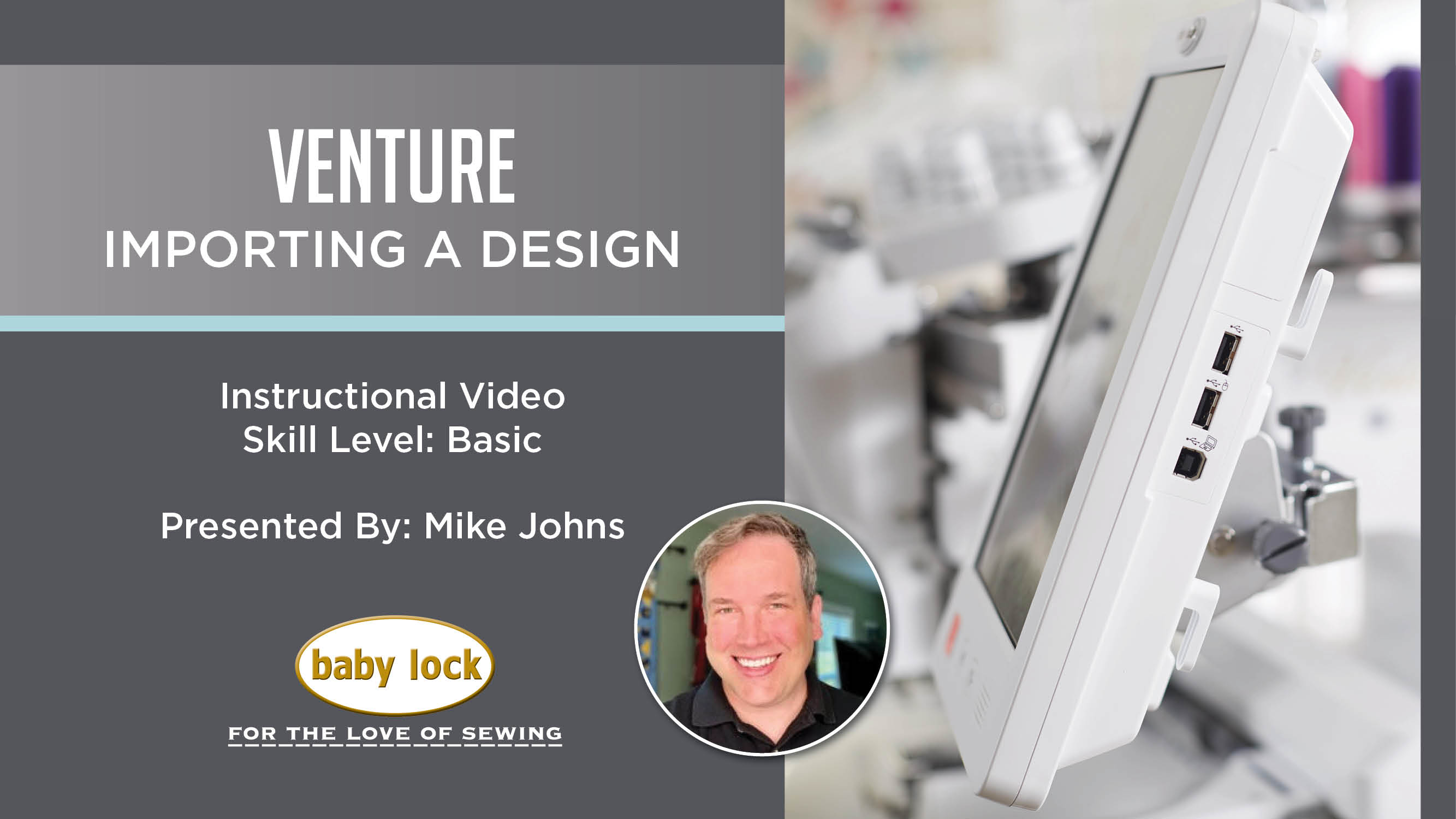 Venture - Importing a Design