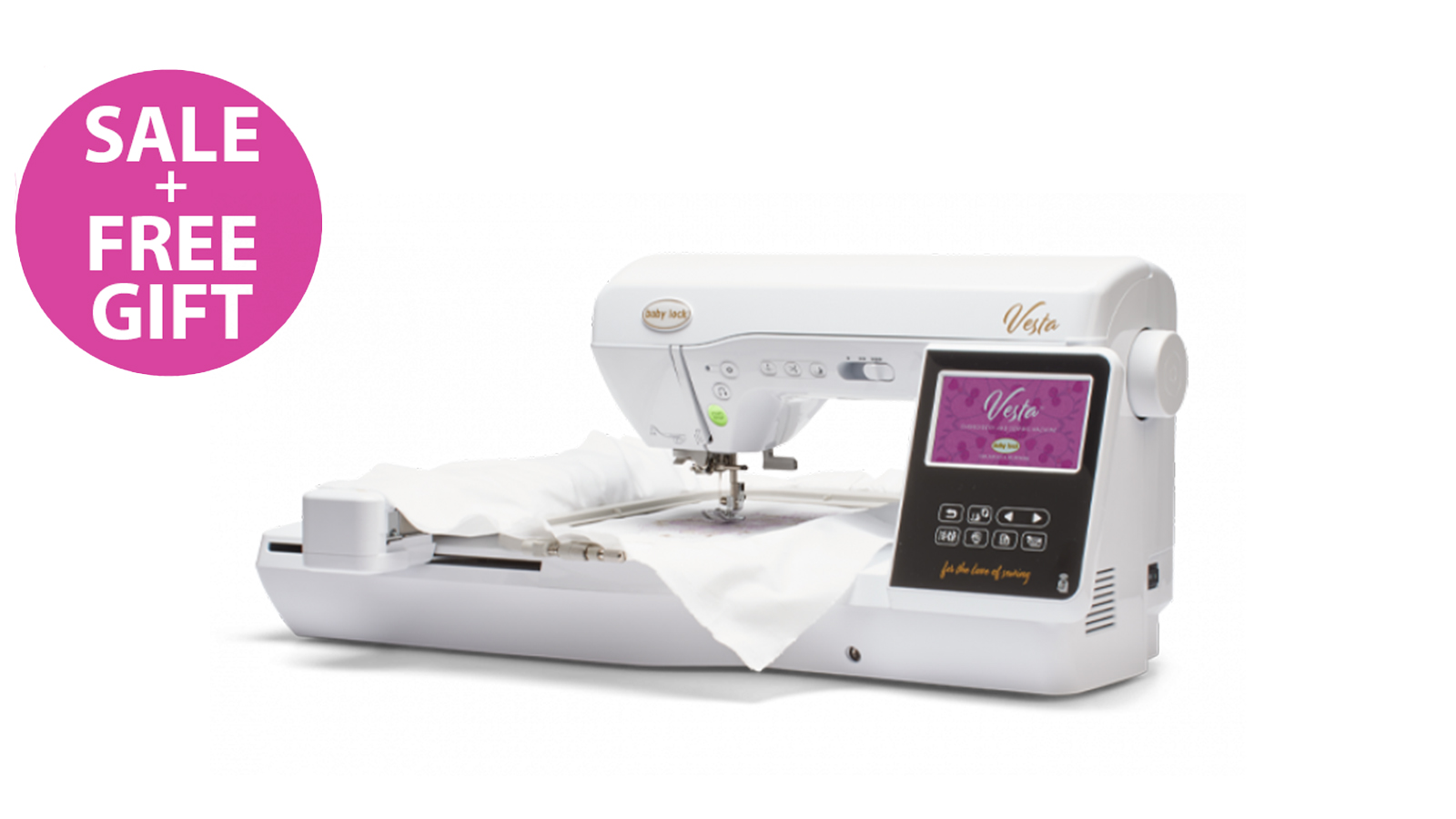 Baby Lock Vesta Sewing and Embroidery Machine