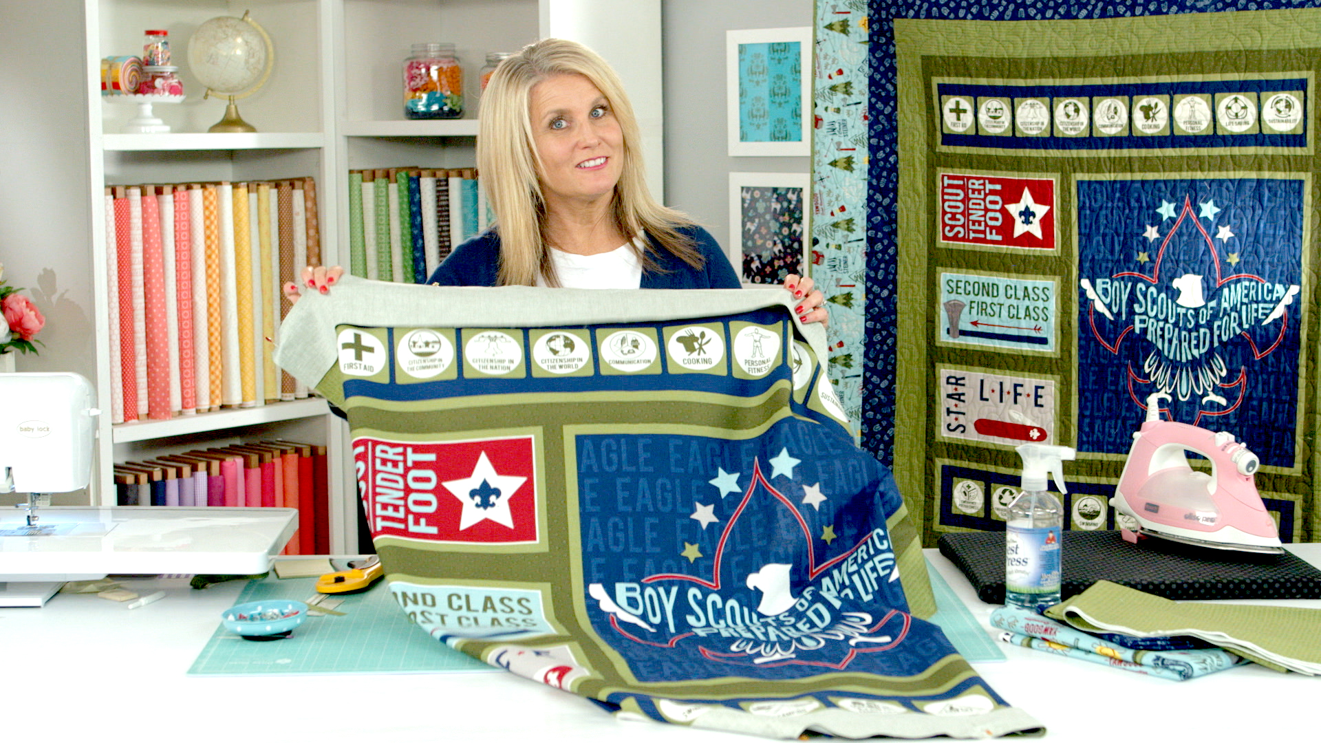 How to Make a Quilt Using a Panel