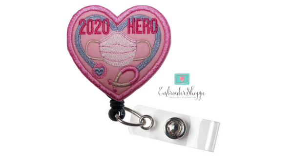 Embroidered Hero Badges by Zandra Shaw