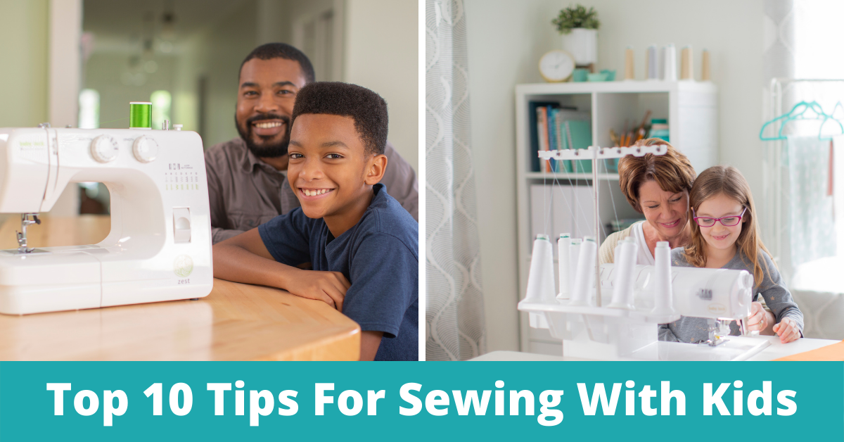 Top 10 Tips For Sewing With Kids
