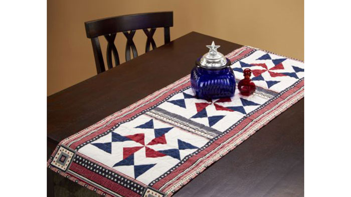 Star Spangled Table Runner