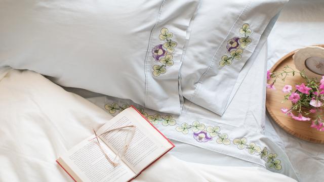 Elegant Embroidered Sheets