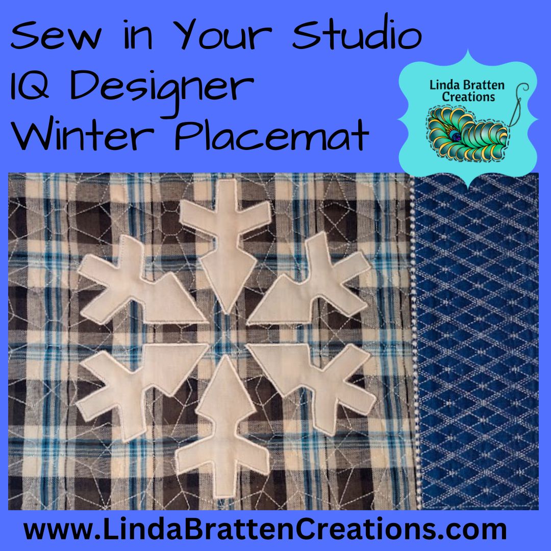 IQ Designer Winter Placemat Class - VIRTUAL
