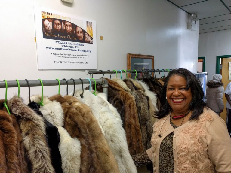 PETA distributes fur coats to Bronzeville homeless - Medill Reports Chicago