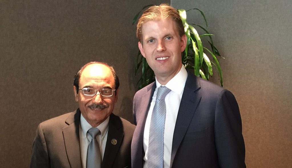 In good faith: Muslim businessman throws his weight behind Trump ...