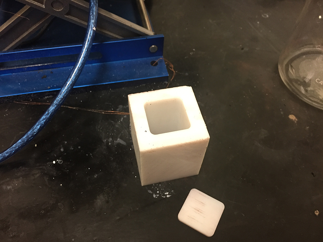 Freeze-casting materials in space: Meeting the challenges of vacuums ...