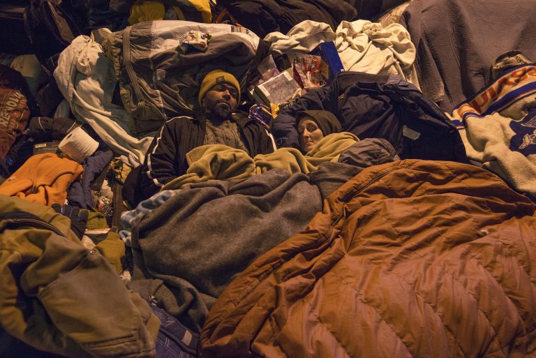 Keeping warm: Where do the homeless go when it gets cold? - Medill ...