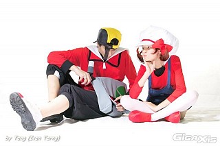 Pokemon Trainer Gold Cosplay