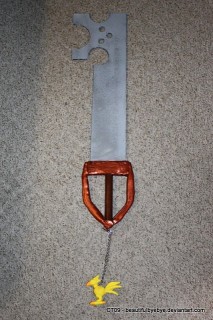 Metal Chocobo Keyblade