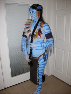 Homemade Avatar Costume