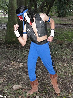 Cosplay.com - Nightwolf from Mortal Kombat 3 by mortalkombatrs