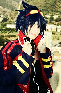 Simon Cosplay Gurren Lagann