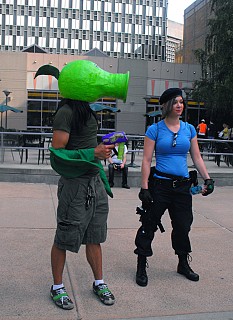 Cosplay.com - Peashooter from Plants vs Zombies by Quiwi