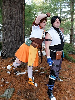 Cosplay.com - Joshua and Estelle from The Legend of Heroes Trails in ...