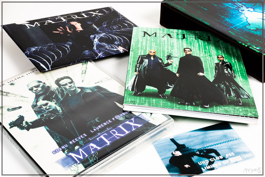 The Matrix (4K+Blu-ray) (Leather Edition) (UHD Club Exclusive UC#05 ...