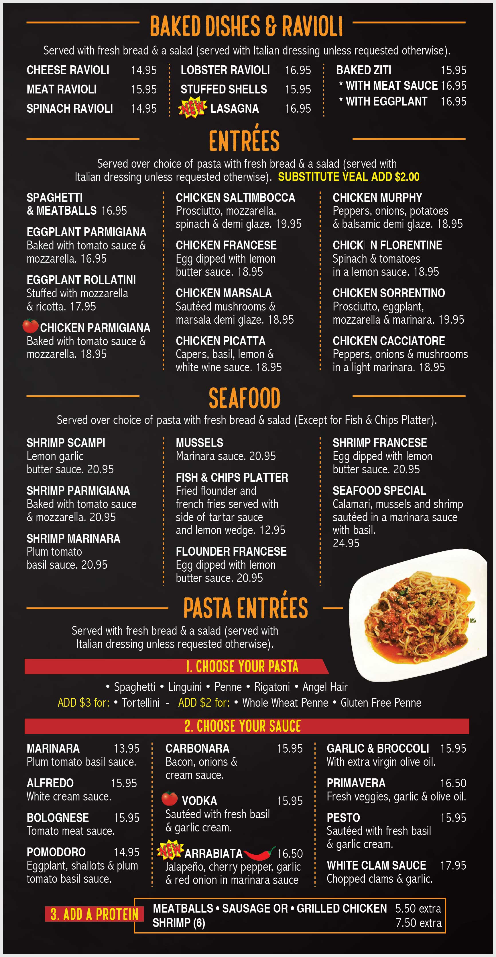 Menu - Tomato Pies Italian Kitchen