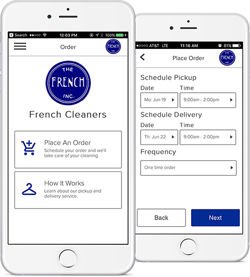 French Cleaners | Luxury Dry Cleaning Delivered