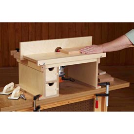 Flip-top Tool Bench Woodworking Plan from WOOD Magazine