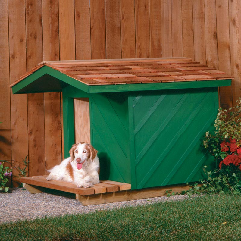 Dog House Woodworking Plan From WOOD Magazine