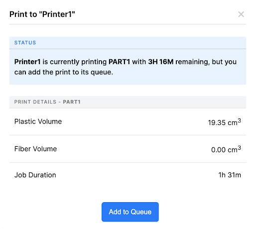 Printing a Part (FX20)