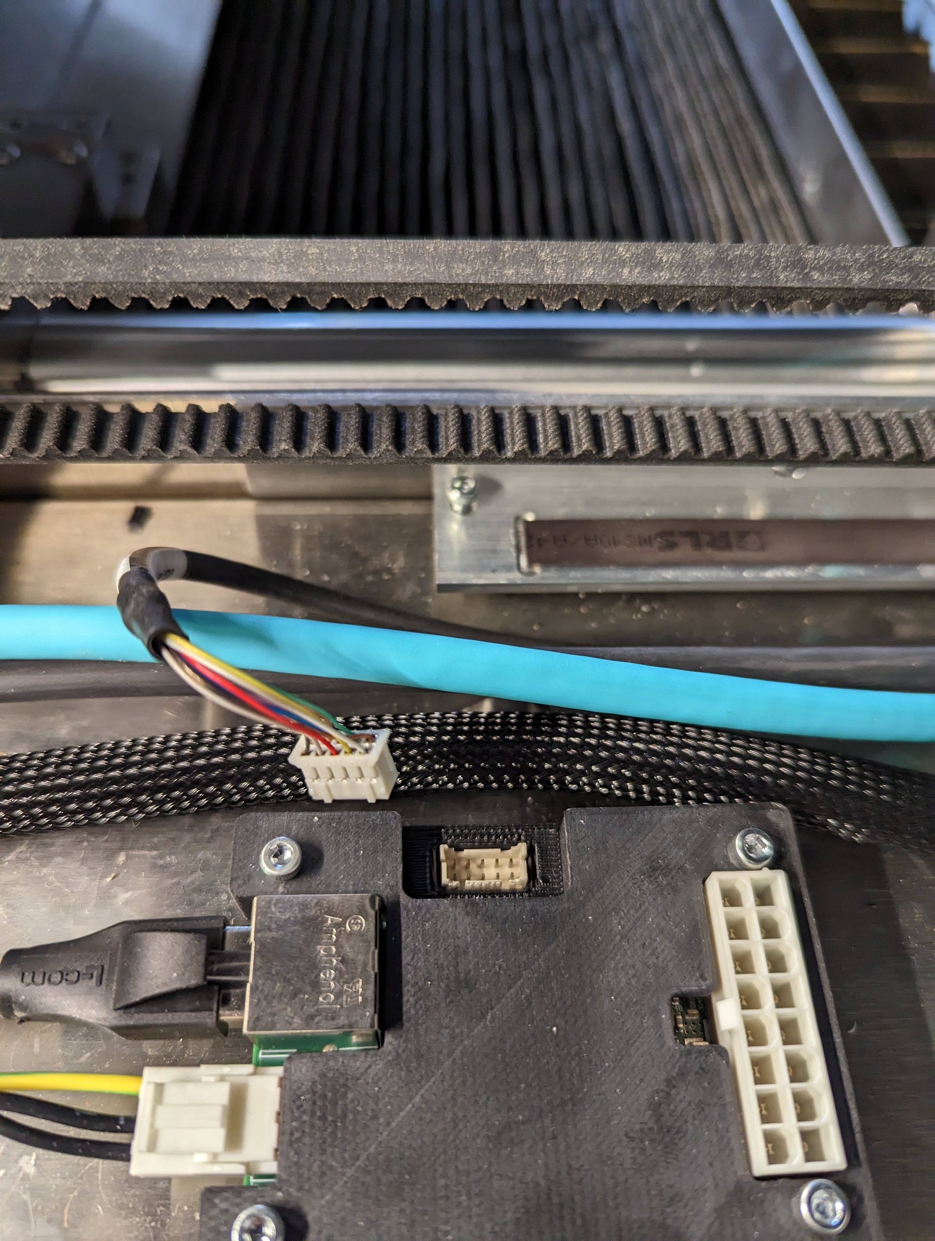 Replacing the X Motor Driver Communications Cable (FX20)