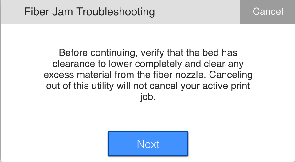 Fiber Jam Troubleshooting (Industrial)
