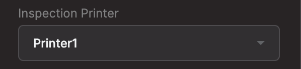 Print Inspection Parts