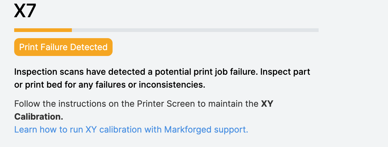 Inspection Print Failure Detection (Industrial)