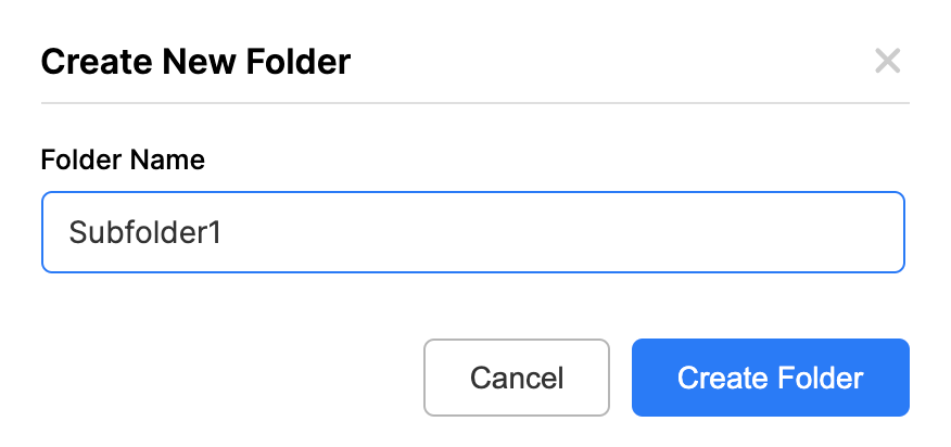 Working with Folders