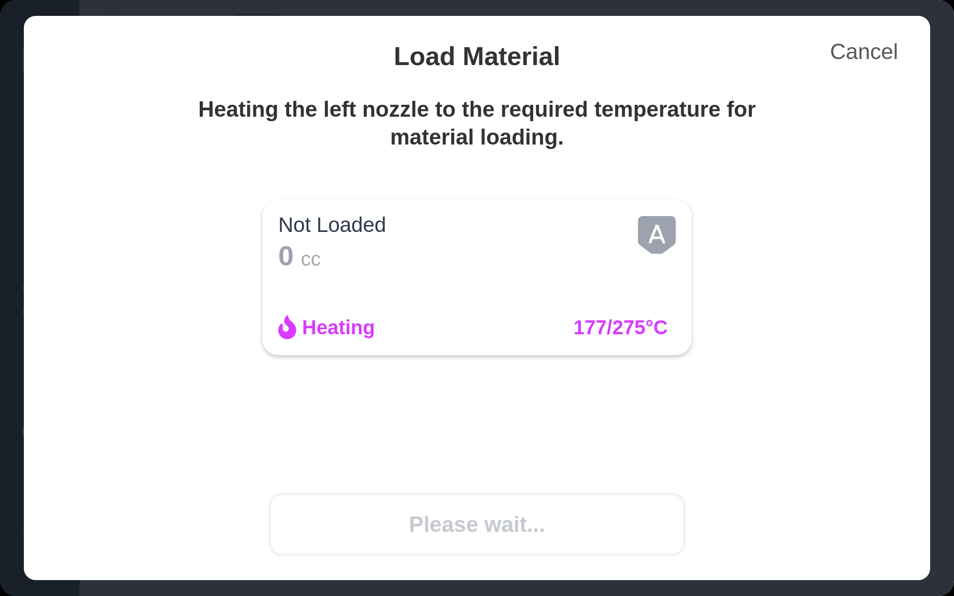 Loading Plastic Material (FX10)