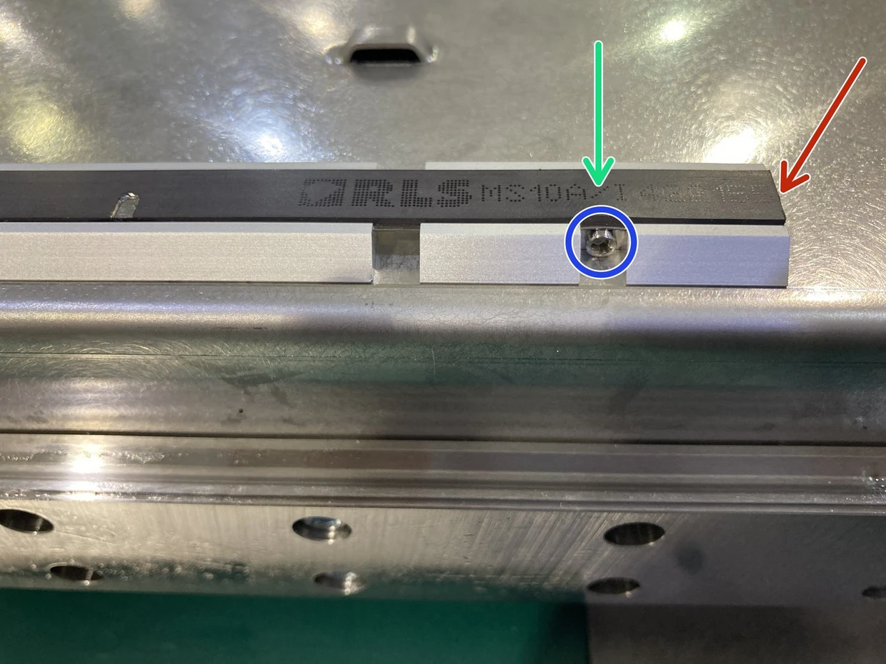 Checking Linear Encoders and Motors (FX20)