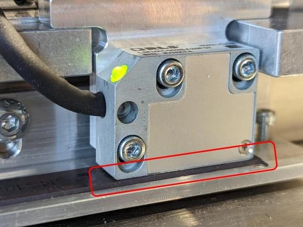 Checking Linear Encoders and Motors (FX20)