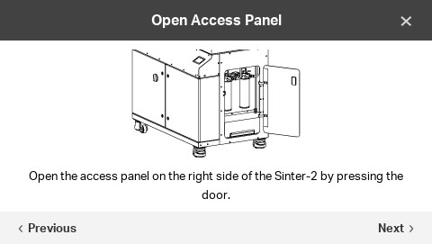 Exhaust Filter Replacement (Sinter-2)