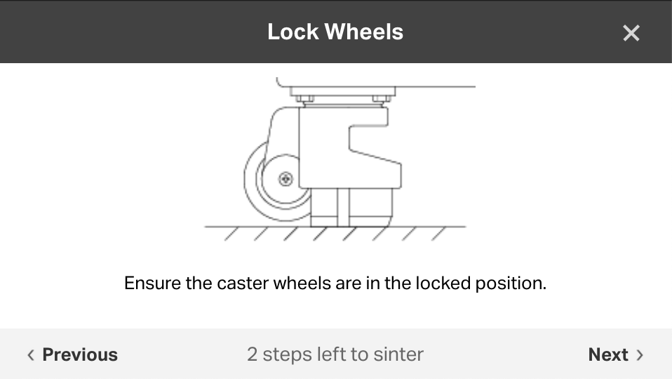 Start a Sinter Run (Sinter-2)