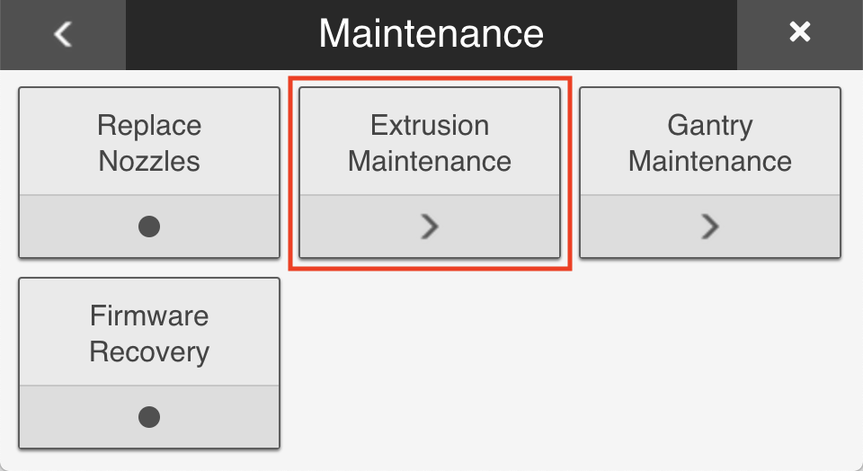 Extrusion Flow Check (Metal X)