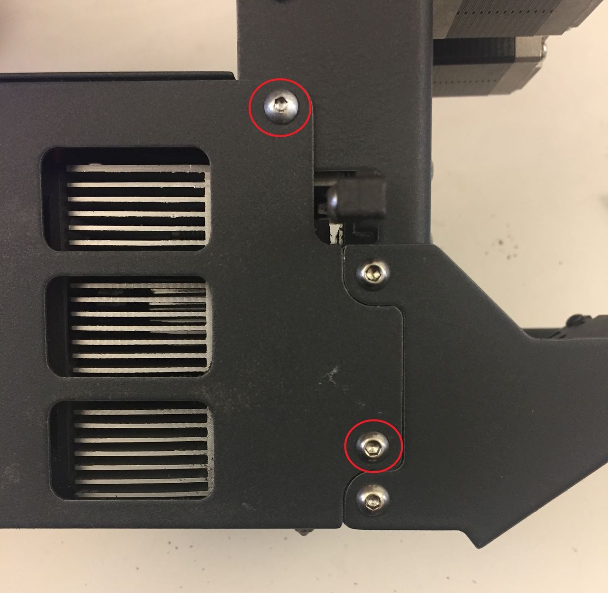 Print Head Heat Sink Fan Error Troubleshooting (Metal X)