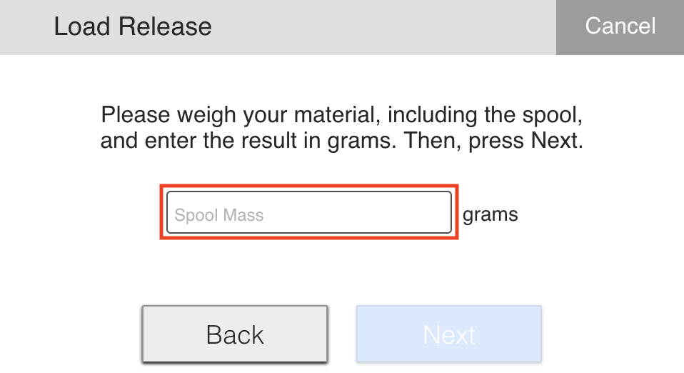 Load Release Filament