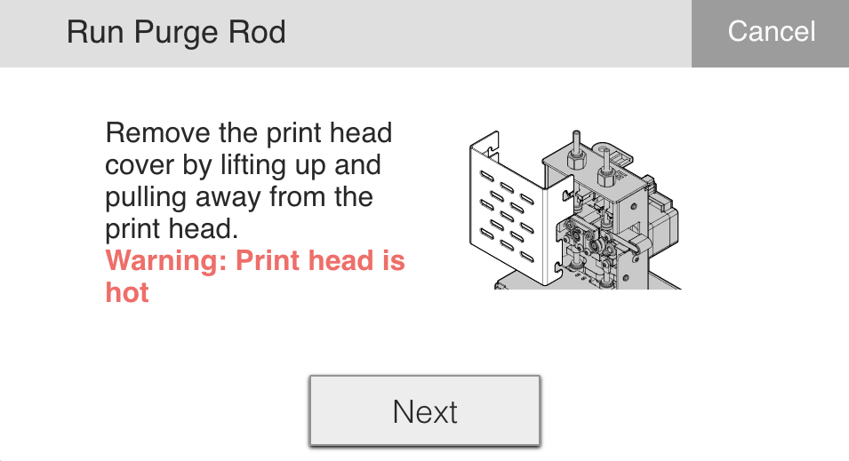 Clearing a Metal Material Jam
