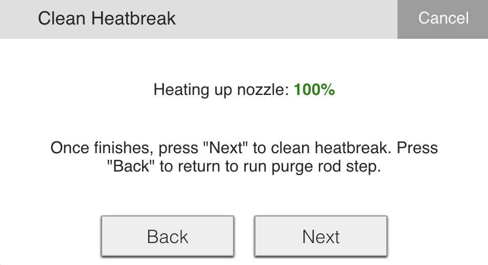 Clearing a Metal Material Jam