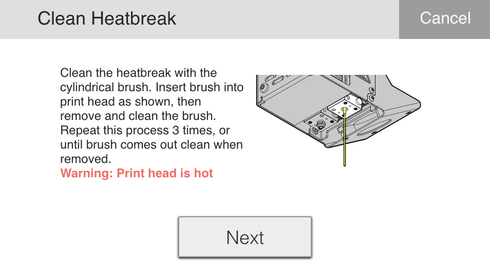 Clearing a Metal Material Jam