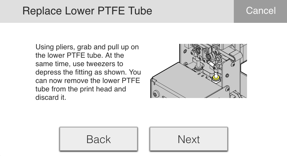 Clearing a Metal Material Jam