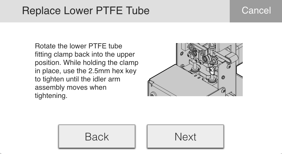 Clearing a Metal Material Jam